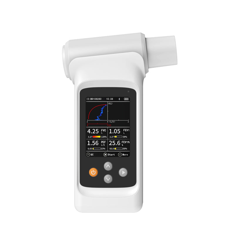 SP90 Portable Lung Function Testing Device Pulmonary Function Analyzer ...