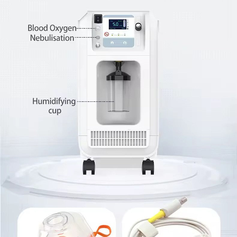 CONTEC21 5L Oxygen Generator Portable Oxygen Concentrator Concentrador ...