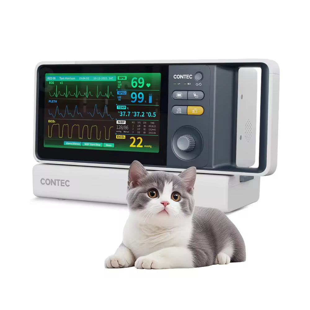 CMS5500 Multi-parameter Veterinary Care Monitoring Monitor Multiparame ...