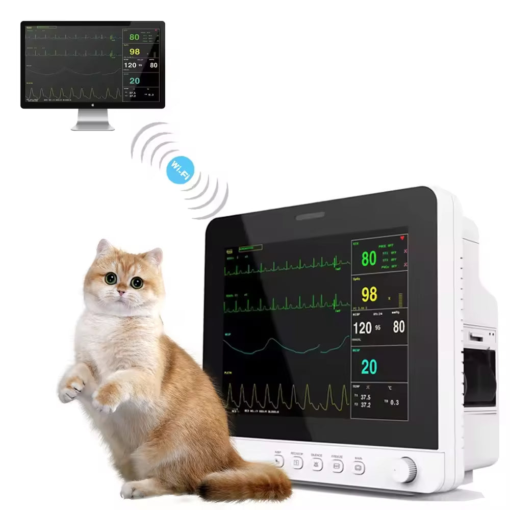 CMS9100 VET High Quality Portable Veterinary Clinic Patient Monitor – JYTOP