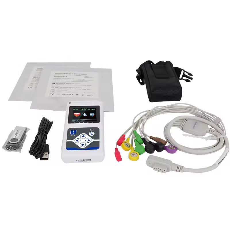 CE Holter Recorder System Dynamic Ecg Monitor Holter TLC5000 – JYTOP