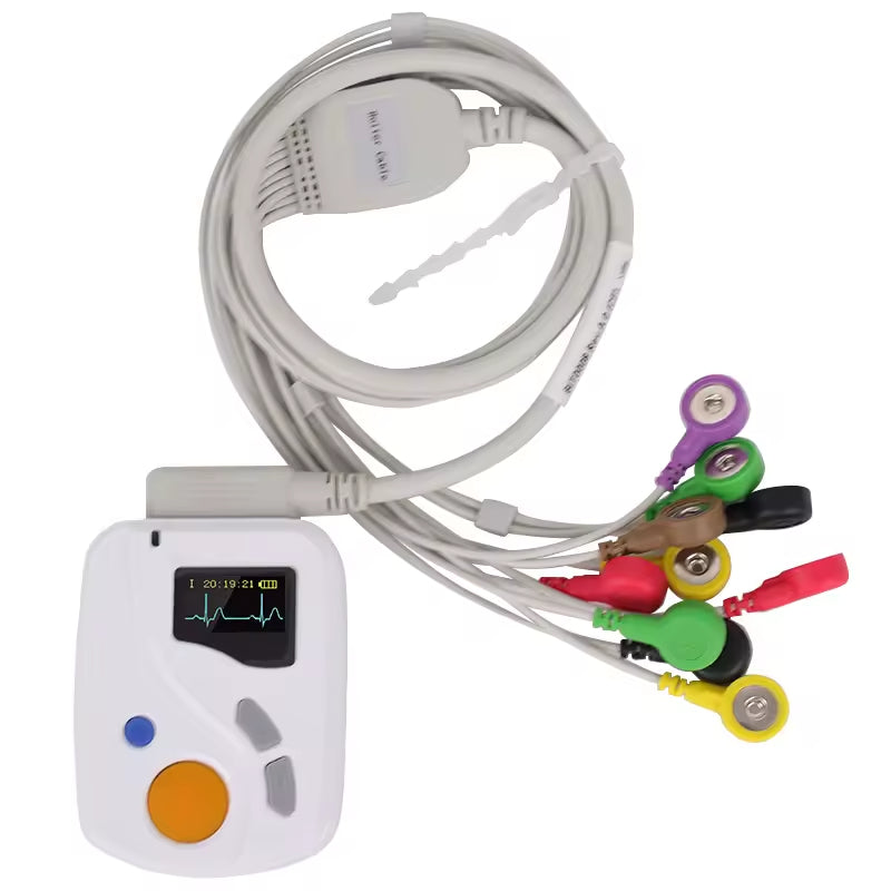 JYTOP TLC6000 CE Certifications Holter Ecg Machine ECG Analysis Instru