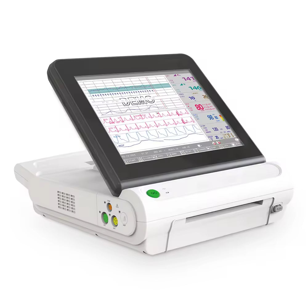 CMS800C-PLUS Touch Screen Cardiotocograph Ctg Doppler Fetal Maternal M ...