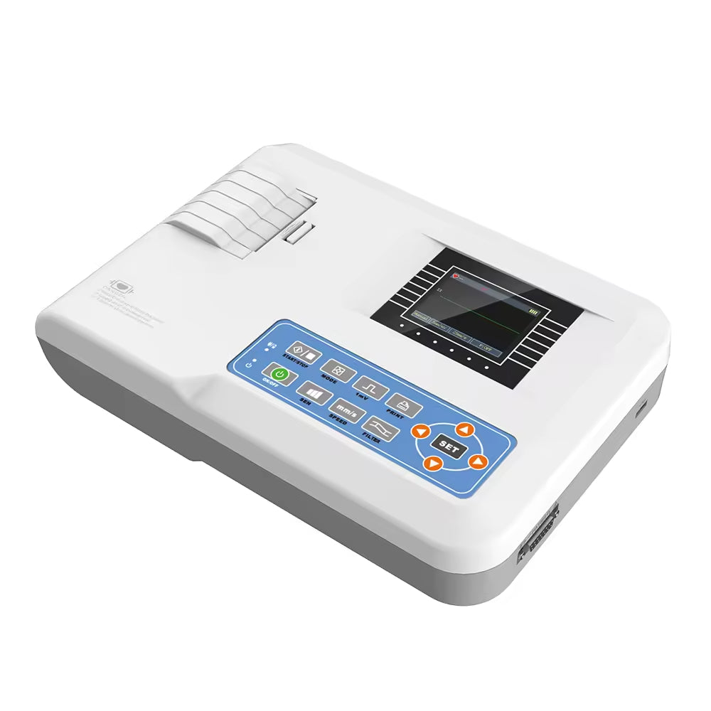 ECG100G Digital Ecg Portable Single Channel Ekg Ecg Machine – JYTOP