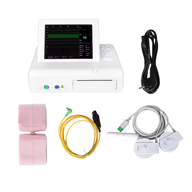 CMS800G Portable Maternal Cardiotocogragh Ctg Fetal Heart Monitor Medi ...