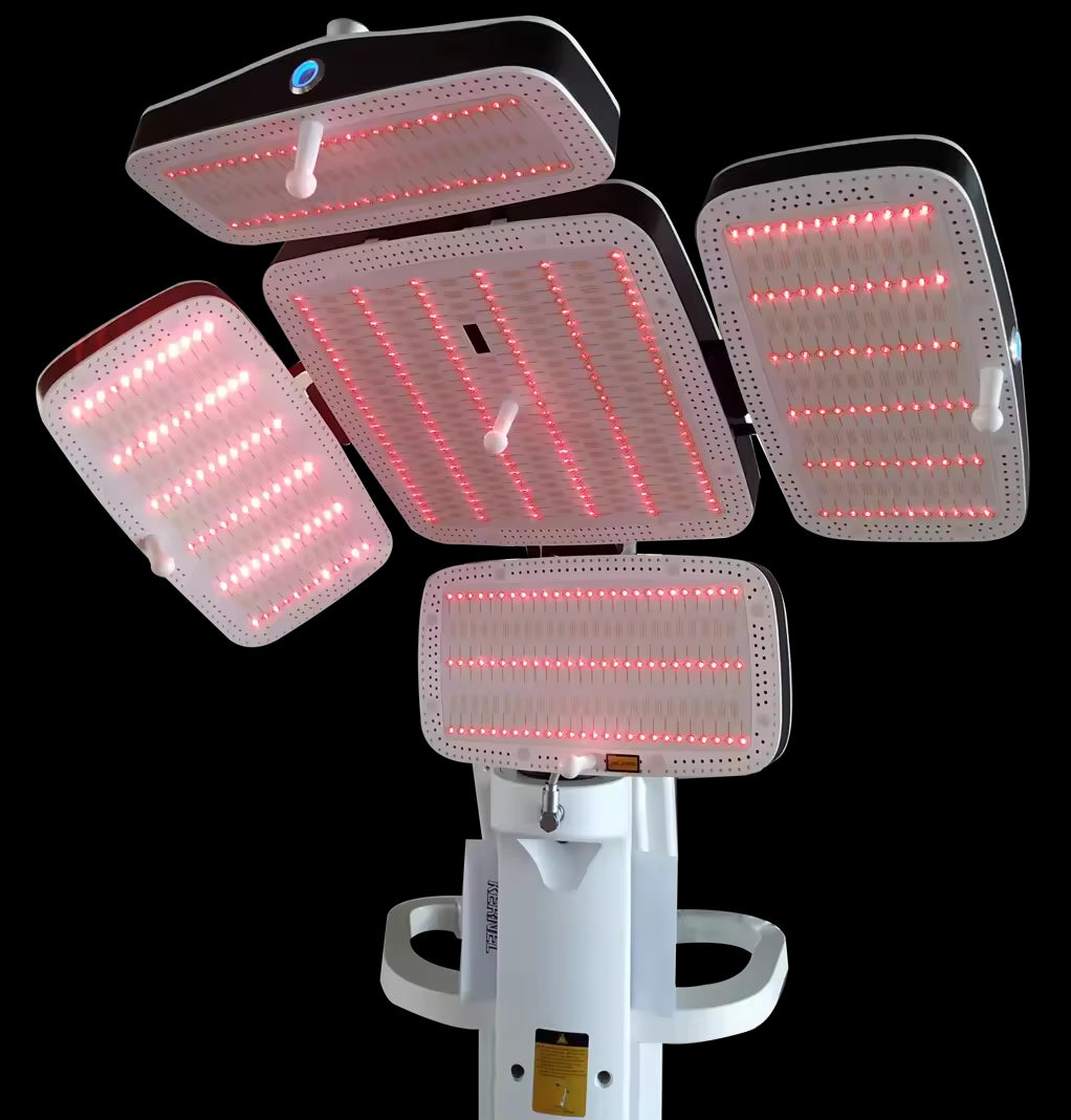 KN-8000A CE Cleared Low Level Therapy 650nm Hair Regrowth Machine 424 ...